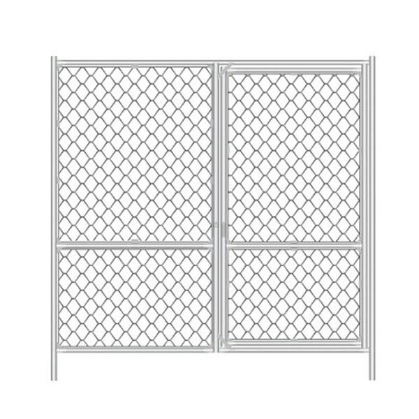 扉付メッキオールネットフェンス 1800×1800 アメリカンフェンス 1104-5202-01グリーンクロス : 資材・印刷のルネ - 通販 - Yahoo!ショッピング