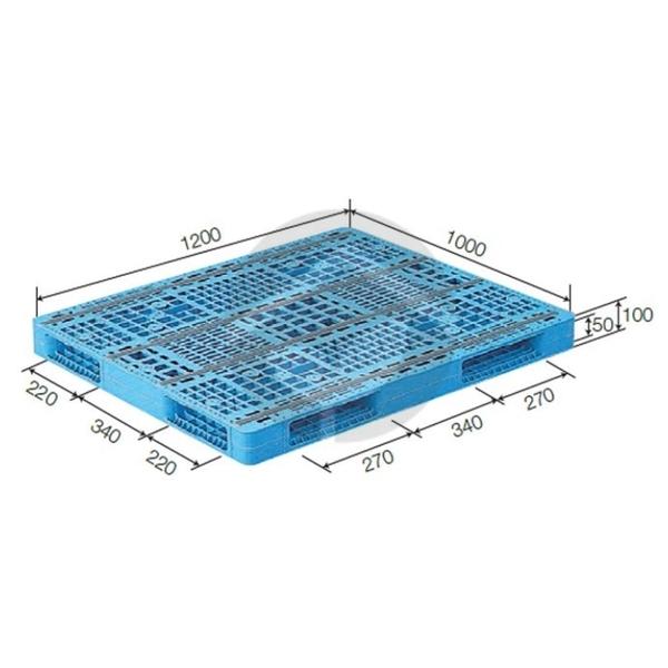 サンコー 三甲 TP専用パレットR4-1012-4 ライトブルー 812032-01 : 資材・印刷のルネ - 通販 - Yahoo!ショッピング