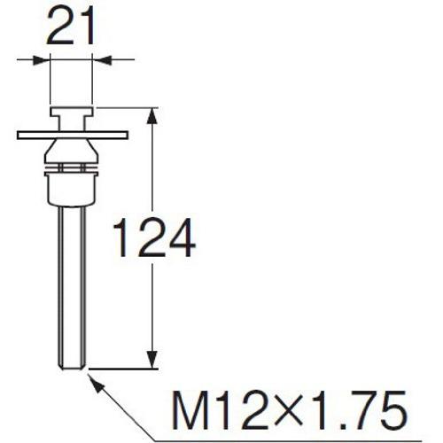 SANEI 便座取付具 補修用ボルトセット ロングタイプ ホワイト 2個入り PW902-34 : ショップ ルーン - 通販 - Yahoo!ショッピング