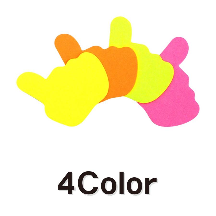 エヒメ紙工 付箋 蛍光ダイカットふせん ゆび 2個パック F-7006-2P : ショップ ルーン - 通販 - Yahoo!ショッピング