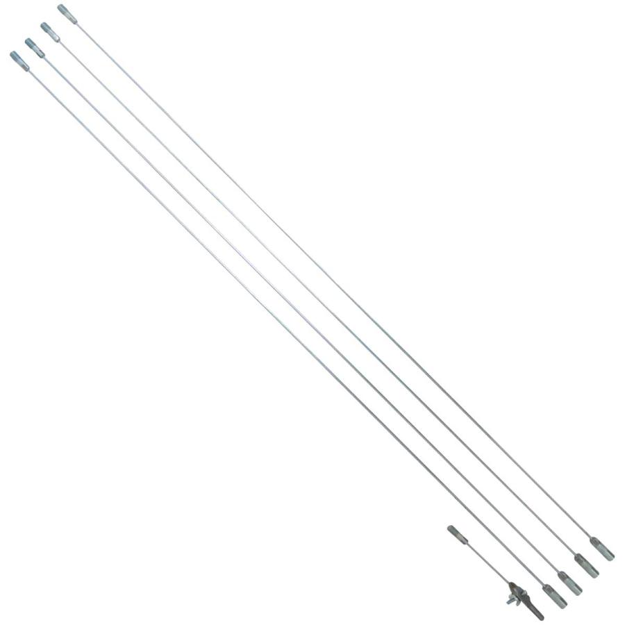 ホンマ製作所 煙突掃除棒 X0314 900mmx4 本体: 奥行0.7cm 高さ373cm 幅0.7cm 4入4個セット : ショップ ルーン - 通販 - Yahoo!ショッピング