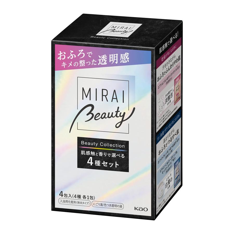 MIRAI beauty 花王 バブ Beauty 4種の香りお試しアソート(1包×4種) : ショップ ルーン - 通販 - Yahoo!ショッピング