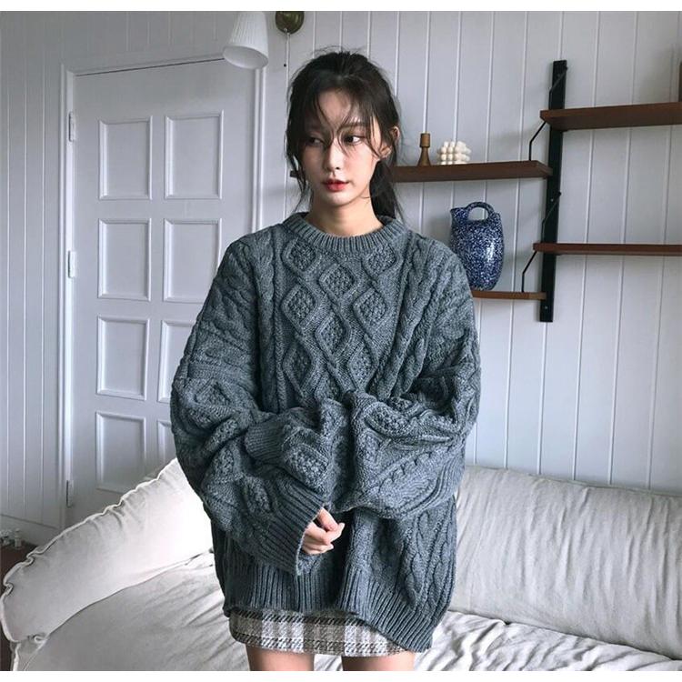 ざっくり アラン編み ゆったりニット ゆる可愛コーデに fsk0105 : 15682234 : Alice Mode - 通販 - Yahoo!ショッピング