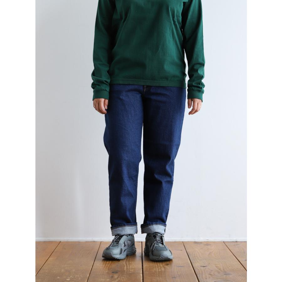 D.M.G " イージーテーパードデニム ( One wash ) " :14-245C:ruru blue - 通販 - Yahoo!ショッピング