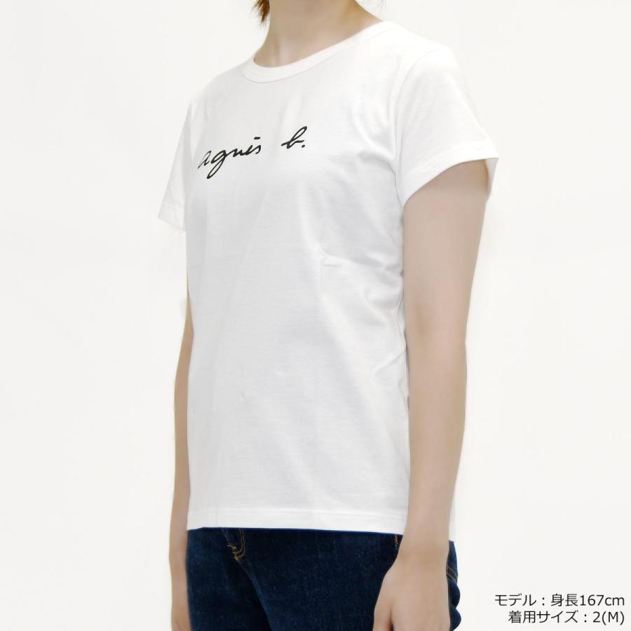 agnes b. アニエスベー Tシャツ レディース 半袖 ロゴ ギフト agnes b. アニエスベー Tシャツ レディース 半袖 ロゴ ギフト