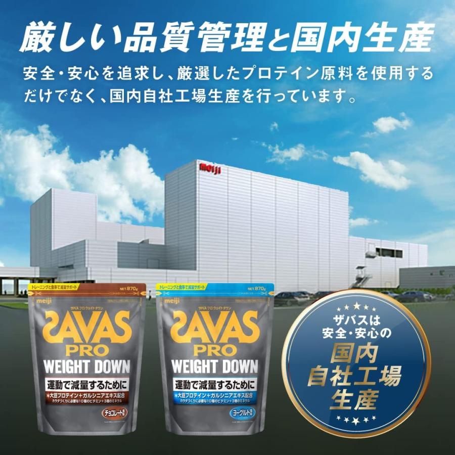 ザバス 1個 明治 SAVAS プロ ウェイトダウン ヨーグルト風味 870g ソイプロテイン : RUSIONヤフー店 - 通販 - Yahoo!ショッピング