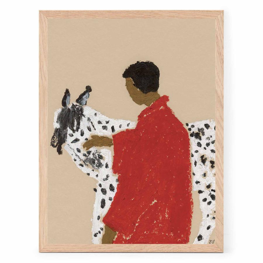 THE POSTER CLUB ポスタークラブ ポスター/アートプリント 30×40cm Spotted Horse アート イラスト ポスター : CHLOROS(クロロス) - 通販 ...