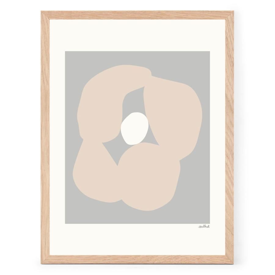 PSTR studio ポスター/アートプリント 30×40cm In The Middle : 145x109988-3 : CHLOROS ...