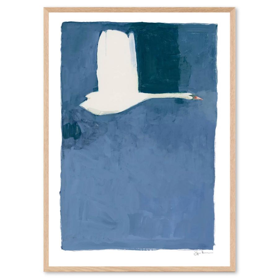 PSTR studio アートポスター 50×70cm The Swan 北欧雑貨 アートプリント ポスター : CHLOROS 北欧家具と ...