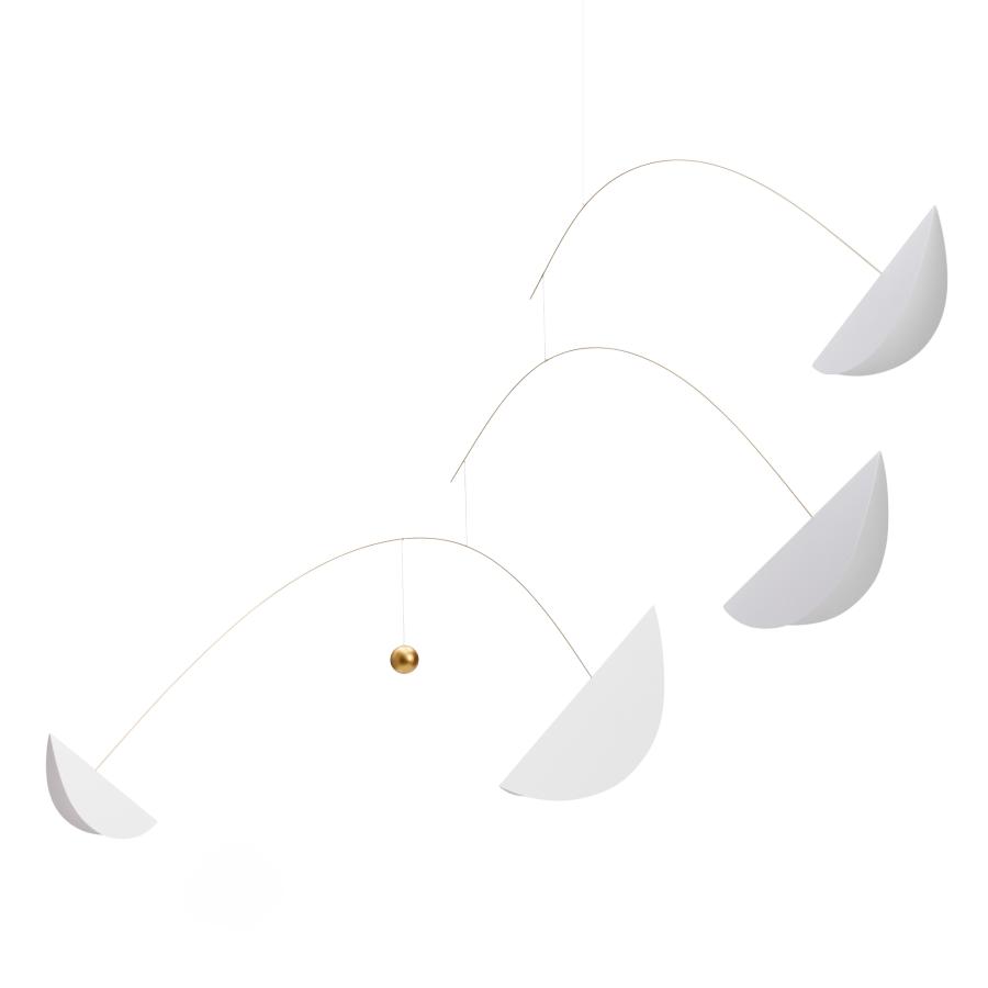 モビール 北欧 デンマーク製 Life & Thread ホワイト Lサイズ フレンステッドモビール おしゃれ : CHLOROS 北欧家具と ...