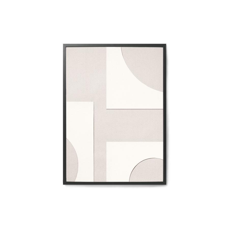 Atelier Cph アートポスター 50×70cm Object Blanc No 23 アトリエシーピーエイチ : CHLOROS 北欧 ...