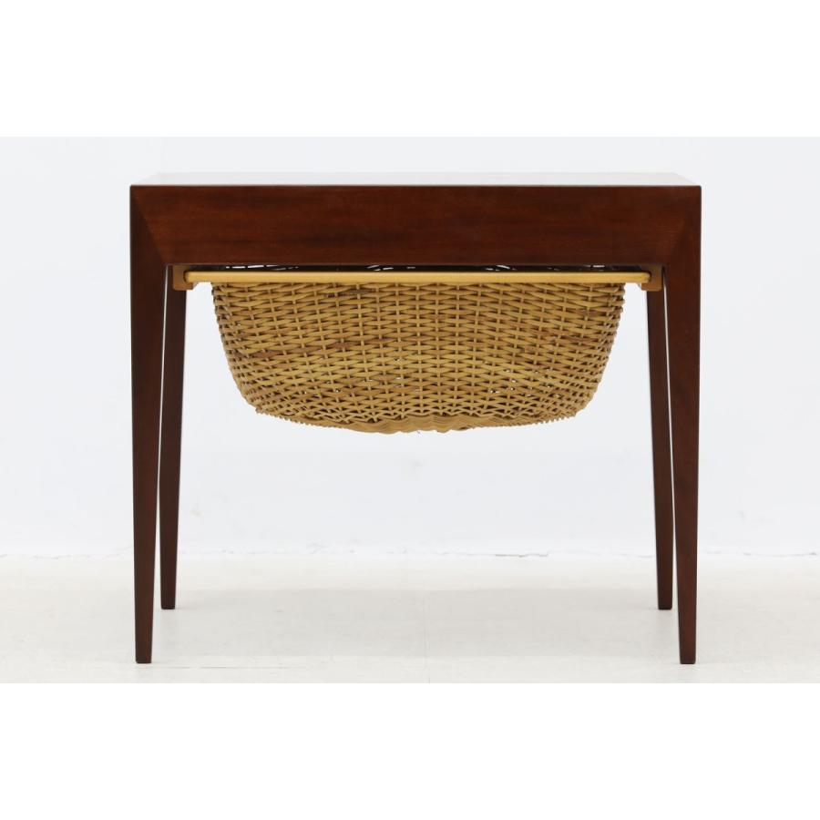 Haslev(ハスレヴ) ソーイングテーブル マホガニー材 北欧家具ビンテージ デンマーク製 : dk10580 : CHLOROS(クロロス) - 通販 - Yahoo!ショッピング