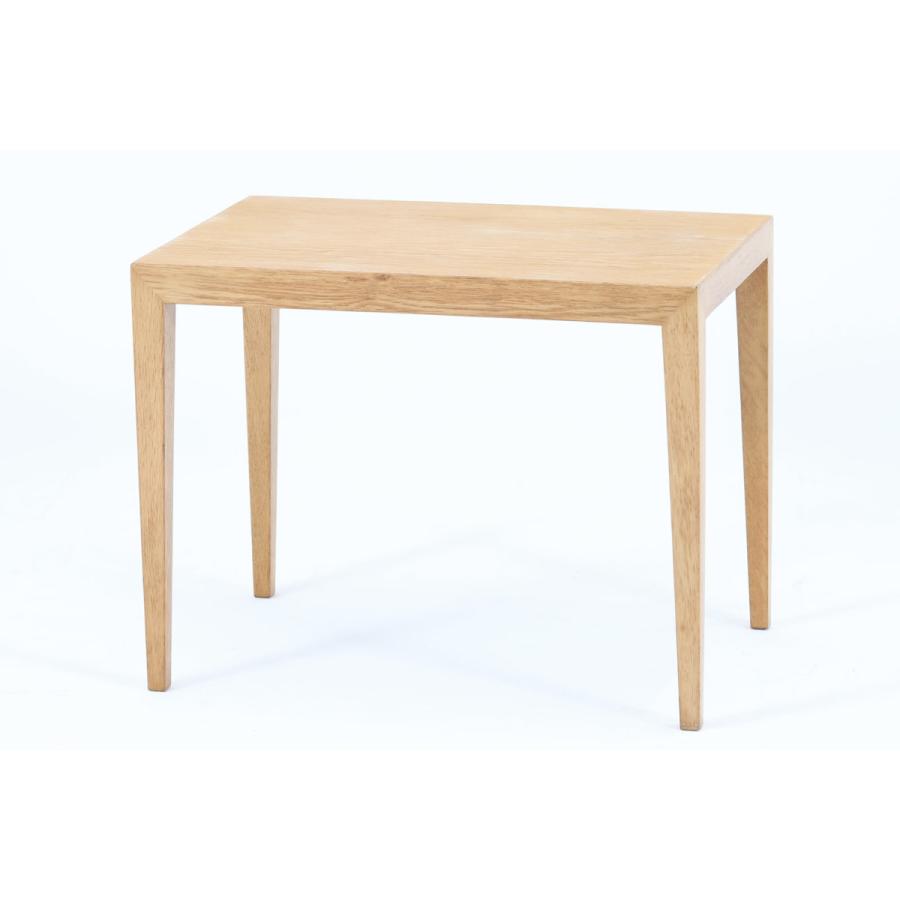 Haslev(ハスレヴ) サイドテーブル オーク材 北欧家具ビンテージ デンマーク製 : CHLOROS 北欧家具と北欧雑貨 - 通販 - Yahoo!ショッピング