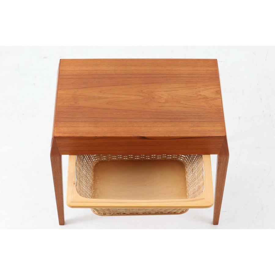 Haslev(ハスレヴ) ソーイングテーブル チーク材 北欧家具ビンテージ デンマーク製 : CHLOROS(クロロス) - 通販 - Yahoo!ショッピング