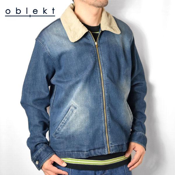 oblekt（オブレクト） ISKO コンフォータブルデニム ジップブルゾン OBMO252-003 : RUSTY TO SHINE ...
