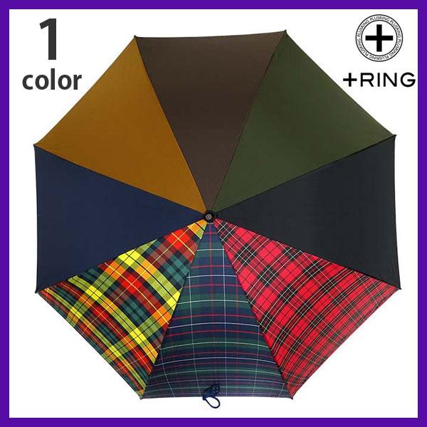 +RING プラスリング ＋RING coco type-1142 stick type size65cm MLT 傘 パッチワーク ...
