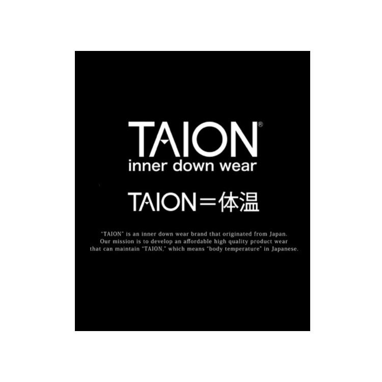 TAION タイオン ダウン キッズ Vネックボタン インナーダウンベスト TAION-K001 100サイズ〜140サイズ キッズサイズ クリックポスト対応商品 : RUSTY TO ...