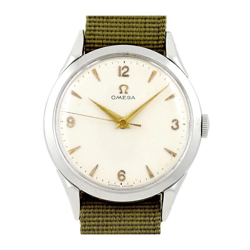 OMEGA 希少品 オメガ ラウンド アンティーク 2608−13SC Cal.283 17石 メンズ 手巻き ヴィンテージ ...