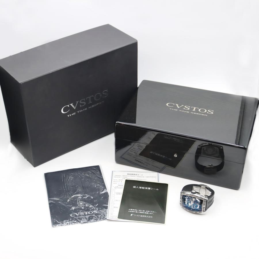 CVSTOS クストス チャレンジ ジェットライナー CVT-JET-SL デイト スケルトン ブラック ステンレス 純正ベルト メンズ 自動巻き : IMPERIAL ヤフー店 - 通販 ...