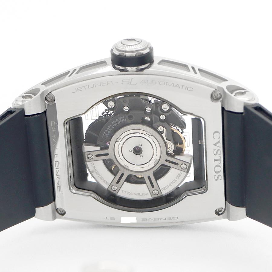 CVSTOS クストス チャレンジ ジェットライナー CVT-JET-SL デイト スケルトン ブラック ステンレス 純正ベルト メンズ 自動巻き : IMPERIAL ヤフー店 - 通販 ...