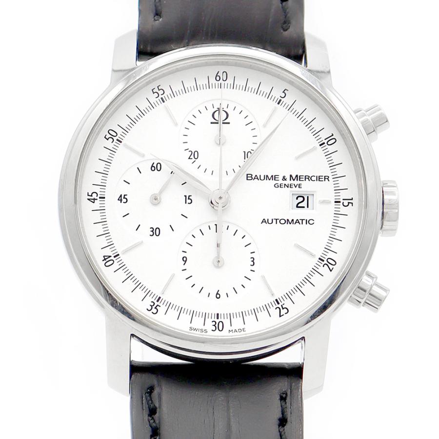 BAUME&MERCIER BAUME＆MERCIER ボーム&メルシェ クラシマ クロノグラフ 65533 デイト スモールセコンド ...