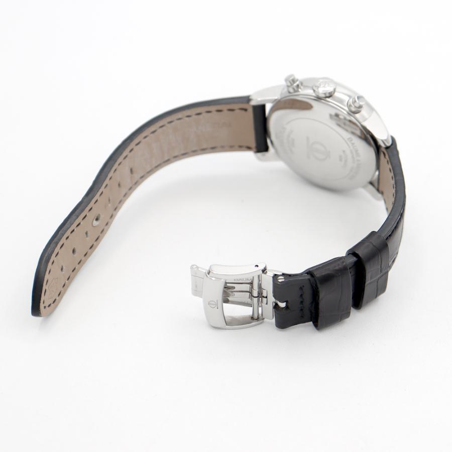 BAUME&MERCIER BAUME＆MERCIER ボーム&メルシェ クラシマ クロノグラフ 65533 デイト スモールセコンド ...