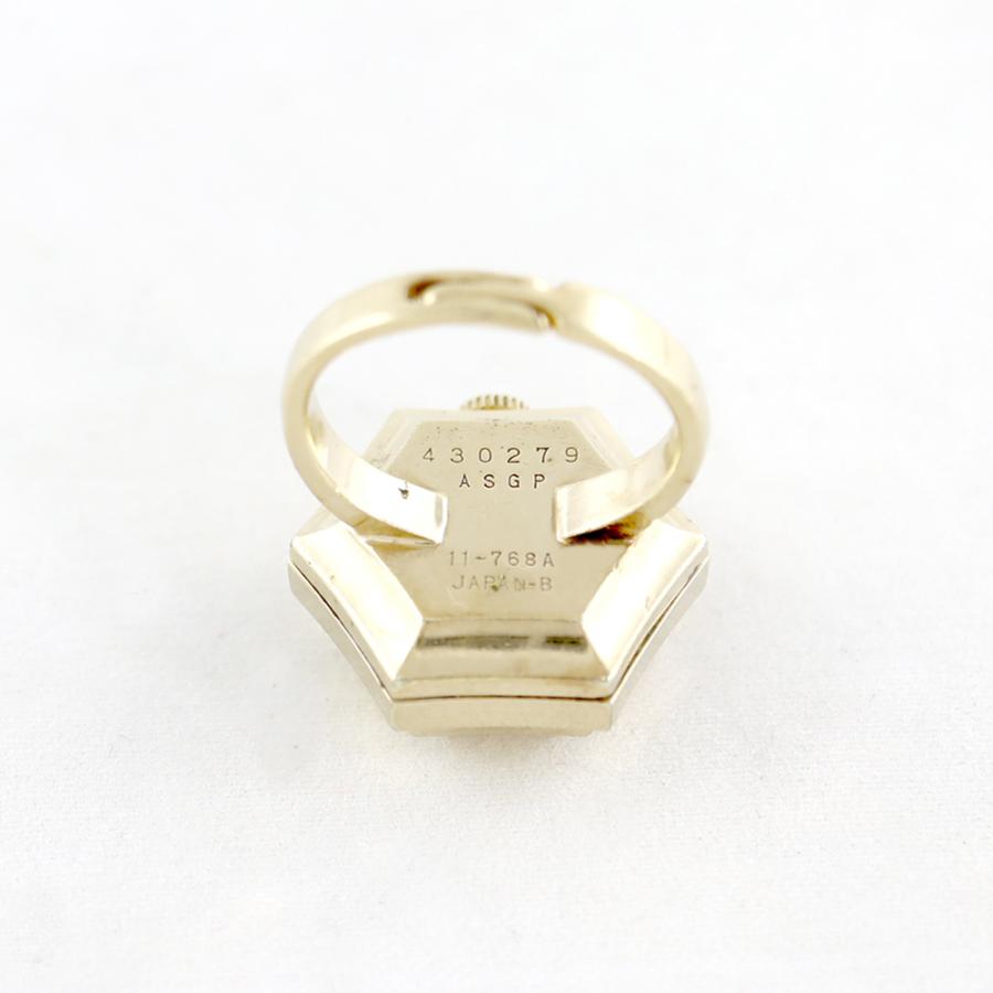 SEIKO セイコー リングウォッチ カットガラス 11-768A 金 ゴールド YGP 手巻き ユニセックス メンズ レディース ヴィンテージ : IMPERIAL ヤフー店 - 通販 ...