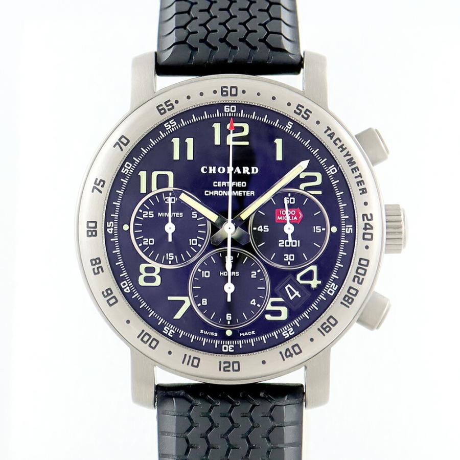 ミッレミリア Chopard ショパール クロノグラフ チタニウム 8915 40mm チタン カーボン ブラック 黒 自動巻き メンズ : IMPERIAL ヤフー店 - 通販 ...