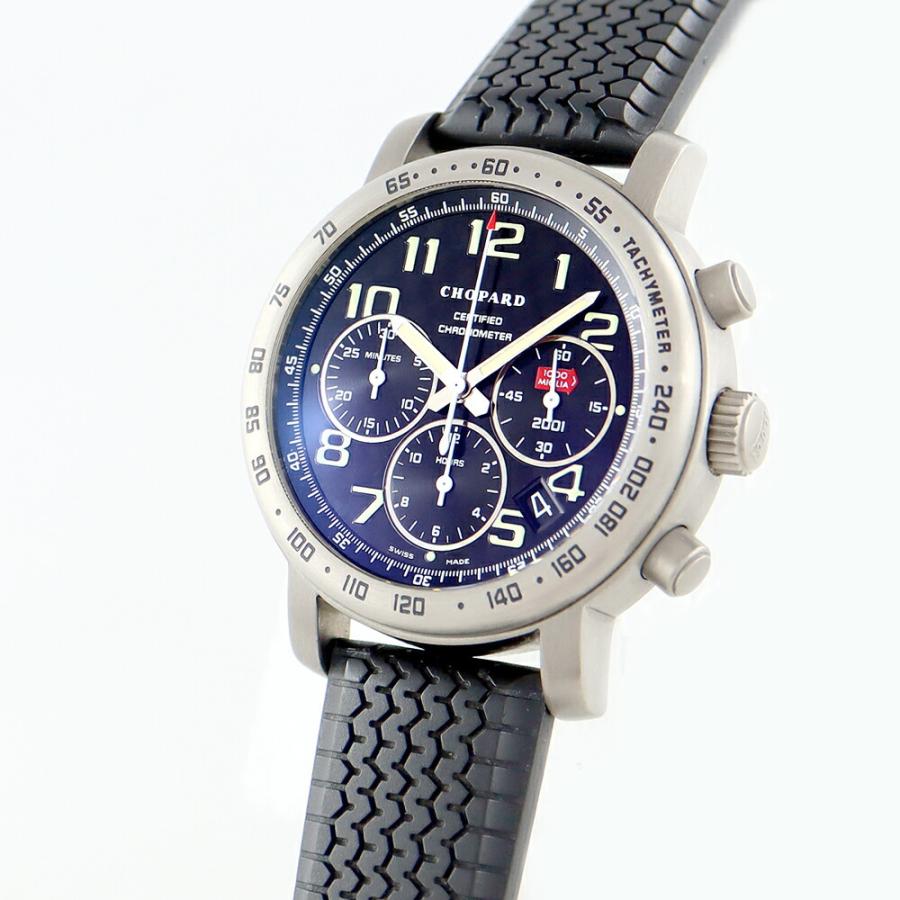 ミッレミリア Chopard ショパール クロノグラフ チタニウム 8915 40mm チタン カーボン ブラック 黒 自動巻き メンズ : IMPERIAL ヤフー店 - 通販 ...