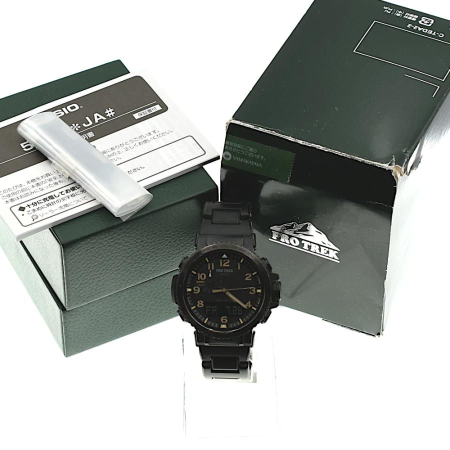 PRO TREK 【A02507】CASIO カシオ プロトテック TRKEK PRW-50FC 電波ソーラー メンズ腕時計 ブラック ...