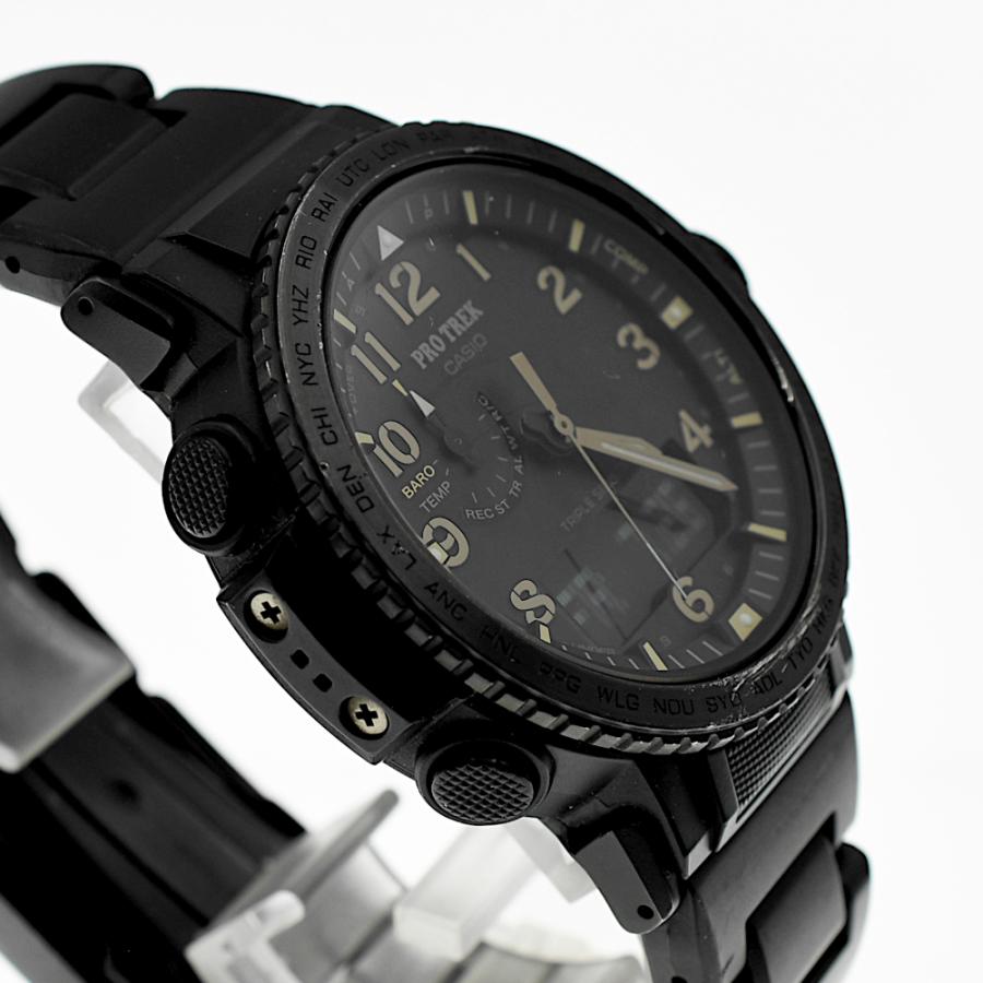 PRO TREK 【A02507】CASIO カシオ プロトテック TRKEK PRW-50FC 電波ソーラー メンズ腕時計 ブラック ...
