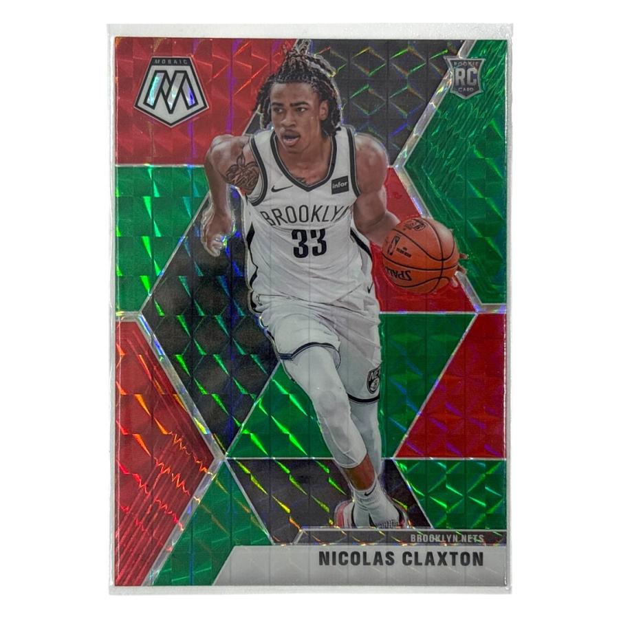 NBA PANINI NBAカード MOSAIC PRIZM NICOLAS CLAXTON BROOKLYN NETS #236 中古 ...