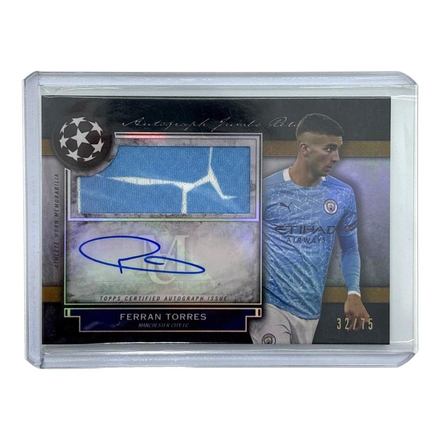 TOPPS サッカーカード MUSEUM COLLECTION FERRAN TORRES MANCHESTER CITY /75 #AJR ...