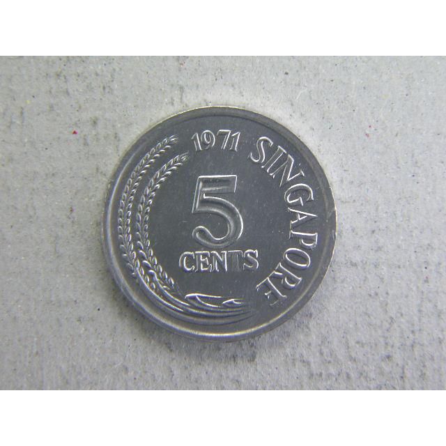 8/シンガポール・5CENTS 1971 : singapore8 : 緑地コイン - 通販 - Yahoo!ショッピング