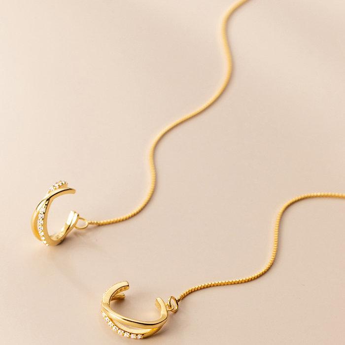 ピアス シルバー ゴールド チェーン イヤーカフ シルバー925 20G 2ピース シンプルピアス チェーンピアス Silver925 : 極小ピアス専門店RYS - 通販 - Yahoo ...