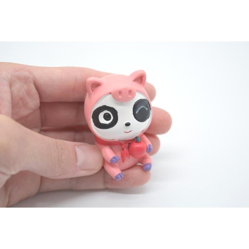 パンダ ブタの着ぐるみ リンゴ マスコット人形 樹脂製置物 5.5cm : 横浜中華街龍 - 通販 - Yahoo!ショッピング