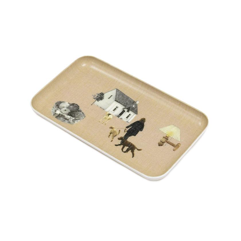 fog linen work（フォグリネンワーク） リネントレイ S MISATO OGIHARA 犬との暮らし : RyuC - 通販 ...