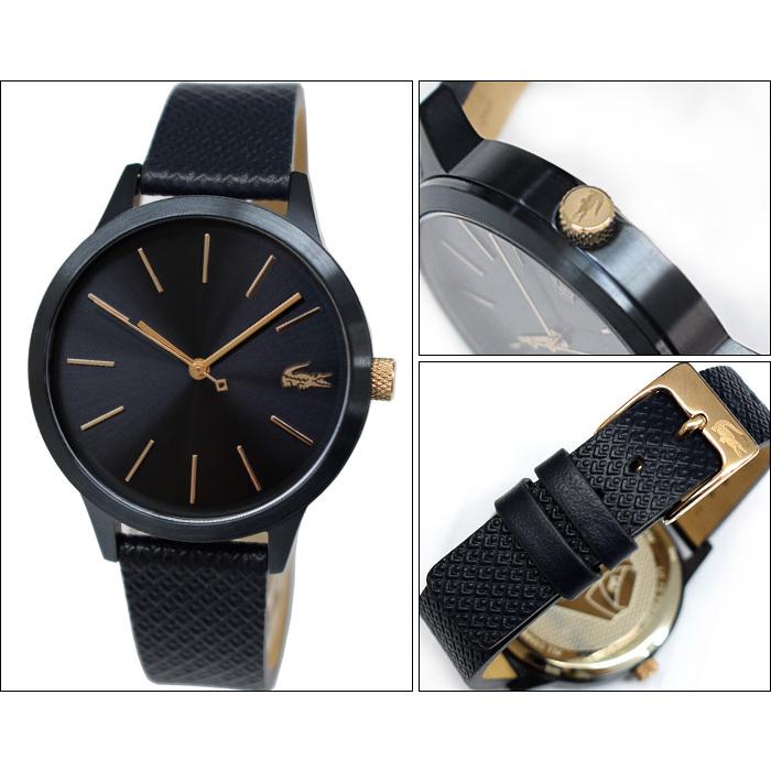 LACOSTE (BOXなし大特価！)ラコステ 2001091(212) 時計 腕時計 レディース ネイビー レザー (NPS) 新品 : 腕 ...