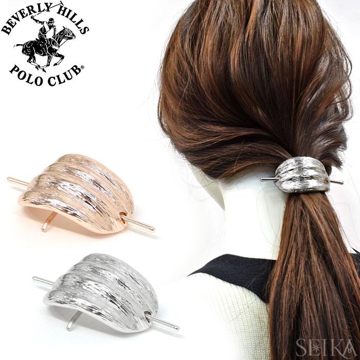 BEVERLY HILLS POLO CLUB ビバリーヒルズポロクラブ ヘアフック ポニーフック ヘアアクセサリー アクセサリー レディース ...