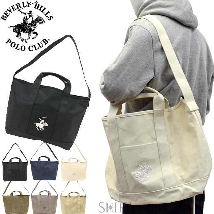 BEVERLY HILLS POLO CLUB ビバリーヒルズポロクラブ トートバッグ BHC008 ショルダーバッグ 2way メンズ ...