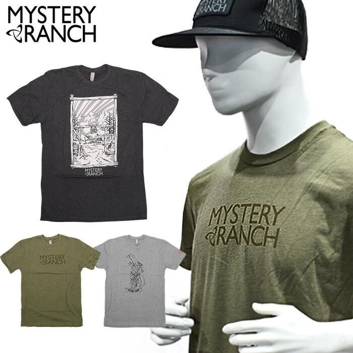 MYSTERY RANCH ミステリーランチ Tシャツ 半袖 (1)Ranch Style Tee (2)Logo (3)Weird load ...