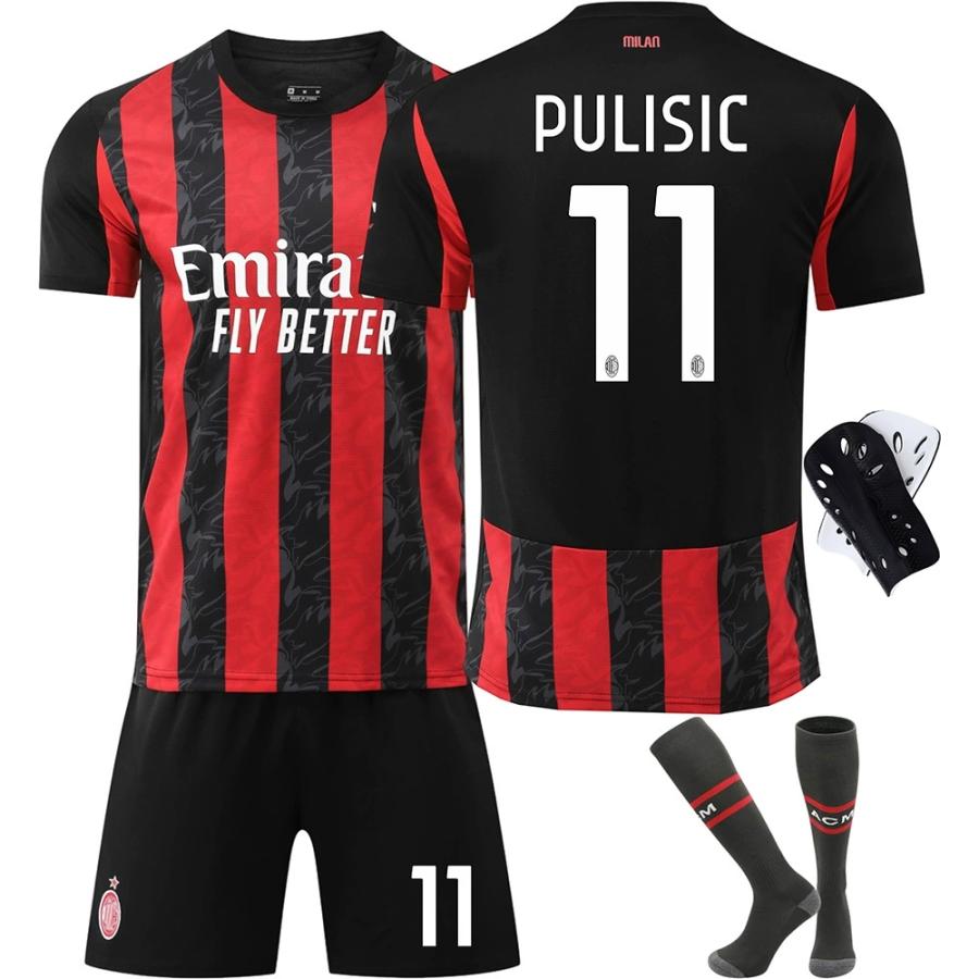 サッカーウェア 2526 ACミランメインユニフォーム赤9ジル19テオ サッカーウェア 2526 ACミランメインユニフォーム赤9ジル19テオ