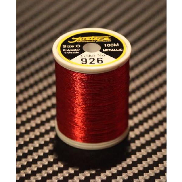 JustAce メタリックスレッド A #926 RED : リュウセイフィッシングワークス - 通販 - Yahoo!ショッピング