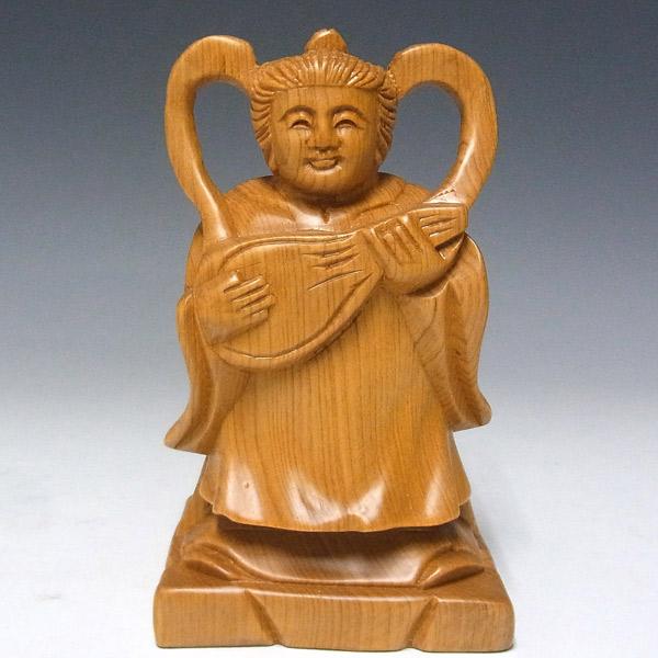 木彫り 七福神 台付きセット 置物 桧製 : 仏像と縁起物の専門店 木彫り 七福神 台付きセット 置物 桧製 : 仏像と縁起物の専門店