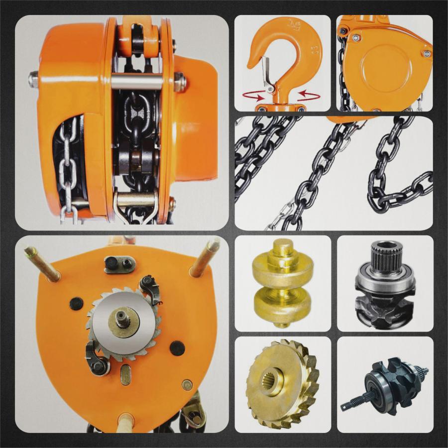 チェーンブロック 3m 1000kg 1t 1トン 手動式 荷締機 :ry-et011:TOOL SHOP - 通販 - Yahoo!ショッピング