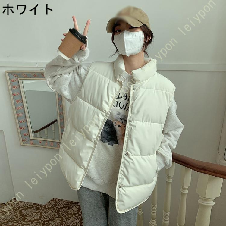 ダウンコート レディース 中綿ベスト ダウンジャケット アウター ダウンベスト 中綿コート ショート丈 ノースリーブ 中綿ベスト 春 秋 冬 カジュアル コート : cpel-1411 ...