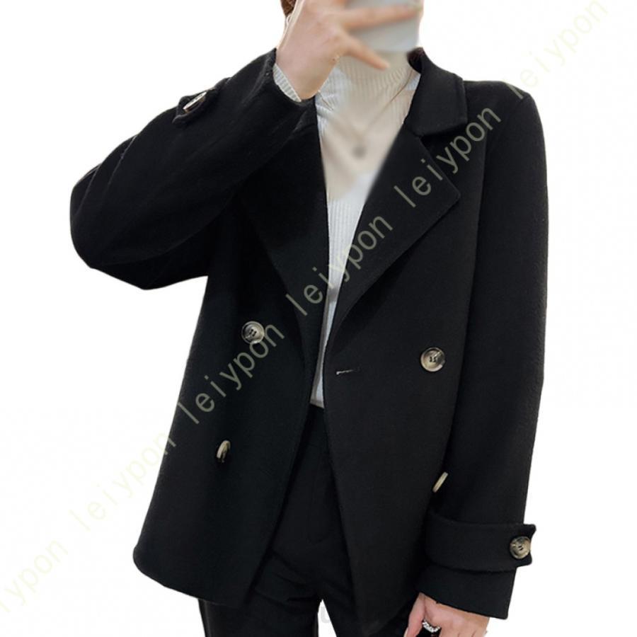 ショートコート ラシャコート レディース クローク 秋冬 チェスターコート 防寒 厚手 柔らか 無地 九分袖 シンプル コート ゆったり コート カジュアル 無地 : cpel-1411 ...