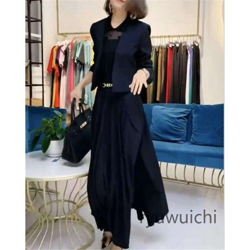 セットアップ レディース 40代 春夏 スーツジャケット 長袖2点セット