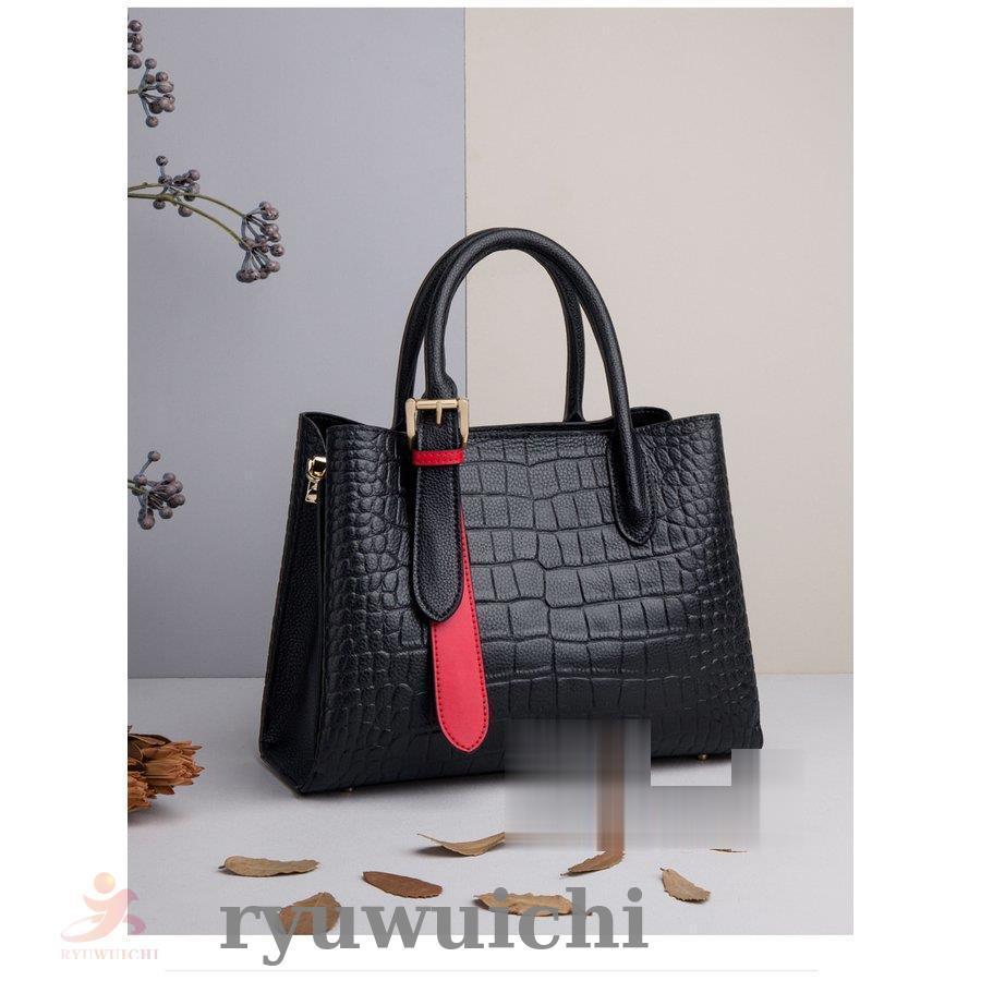 2色 本革牛革バッグ レディース 40代 30代 50代 手提げオシャレ