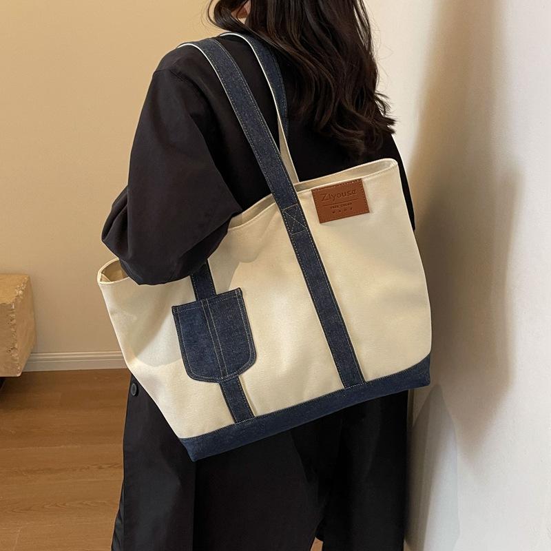 [FZCY]トートバッグ 帆布バッグ キャンバスバッグ カバン 鞄 きれいめ 大容量 A4 通勤 通学 レディース : 龍一ストア - 通販 - Yahoo!ショッピング